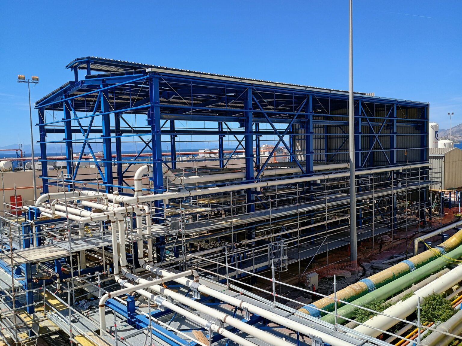 CONSTRUCTION OF BOG COMPRESSION STATION AT REVITHOUSA TERMINAL | GEK TERNA